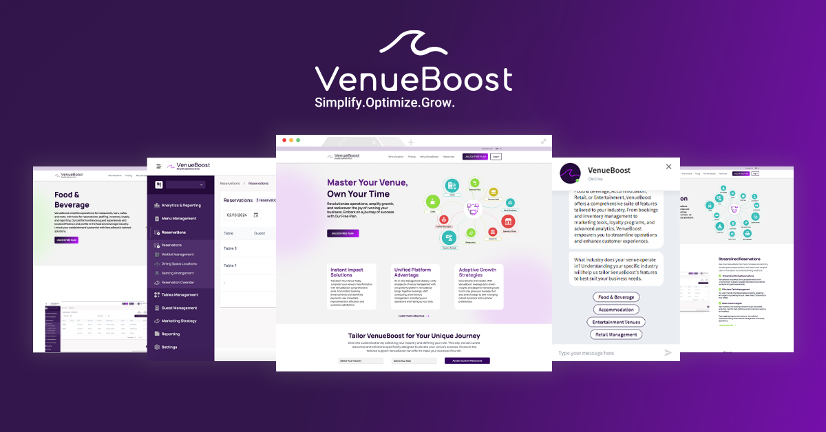 VenueBoost | Simplify Venue Management with Streamlined Solutions